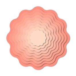 nested wavy circles