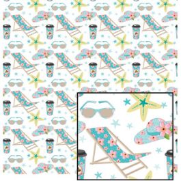 a day at the beach pattern