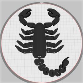 flexible scorpion toy