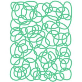 wonky circles background 8.5x11