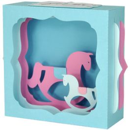 rocking horse gift card box