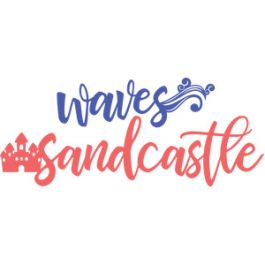 waves & sandcastle words