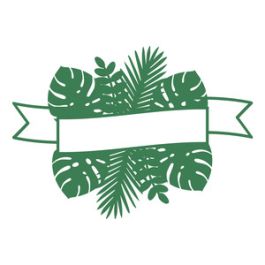 tropical banner