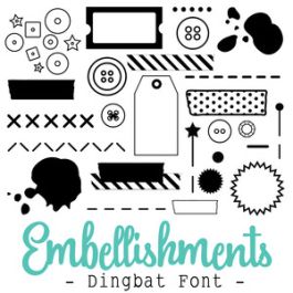embellishments font