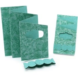 accordion card graduated 5 panel