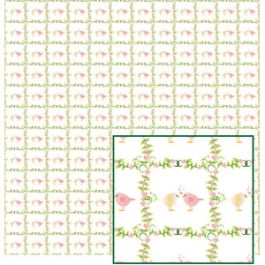 love birds pattern