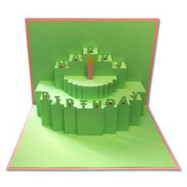 birthday pop-up card