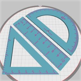 mathematical instrument set