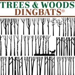 sg trees & woods dingbats