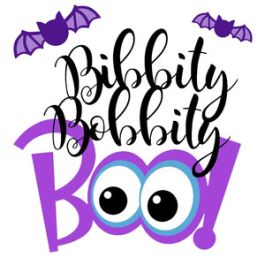 bibbity bobbity boo halloween phrase