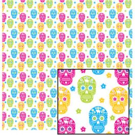 sugar skulls pattern