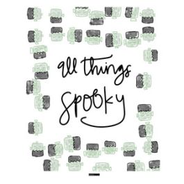 all things spooky printable