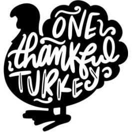 one thankful turkey