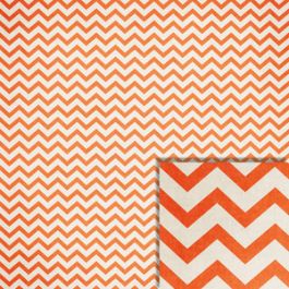halloween orange chevron background paper