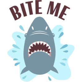 bite me shark