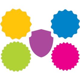 scallop badges