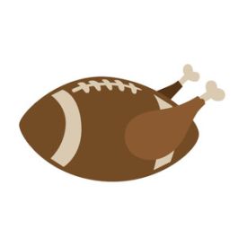 thanksgiving football turkey