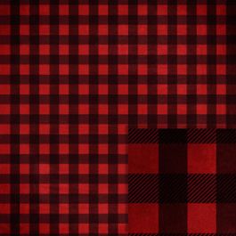 christmas red buffalo check background paper