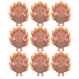 turkey stickers