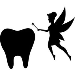 tooth fairy silhouette
