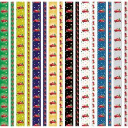 old red truck borders