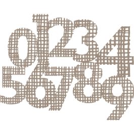 mesh numbers collage