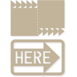 here/arrows card|28401