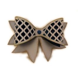 bow 3d wavy lattice overlay|284742