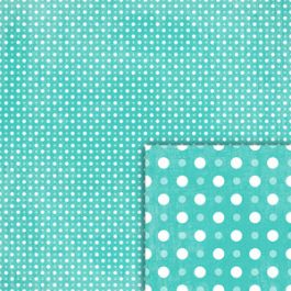 blue polka dot background paper