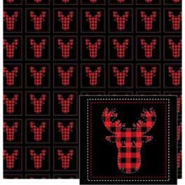 moose head stitches pattern