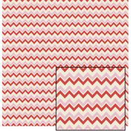 red and pink zig zag pattern