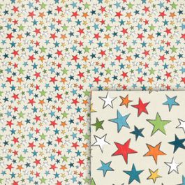 birthday stars background paper