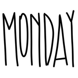 monday word art