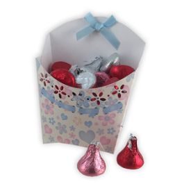 floral pattern candy box