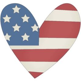 heart with flag