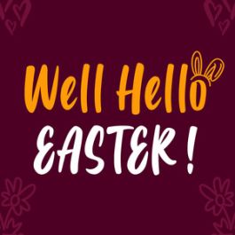 well hello easter font