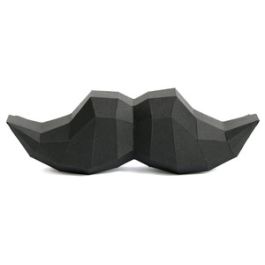 low poly mustache box