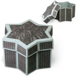 6 point star box