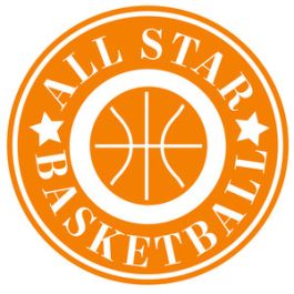 all star basketball label