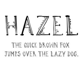 cg hazel font