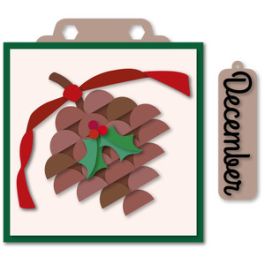 marquee december hang card