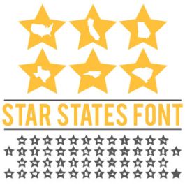 star states font