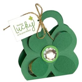 four leaf clover purse