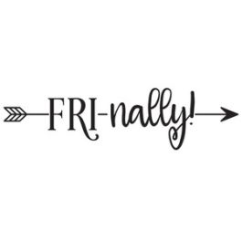 fri-nally! arrow