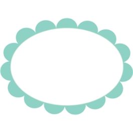 scallop journaling label