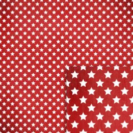 nautical red and white stars background paper