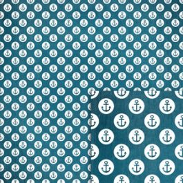 nautical navy blue anchors background paper