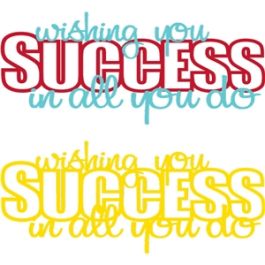 wishing you success phrase