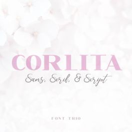 corlita font trio