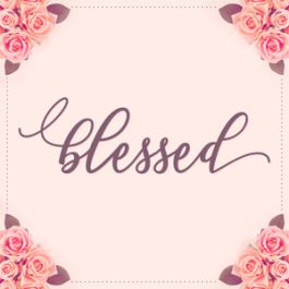 blessed script font